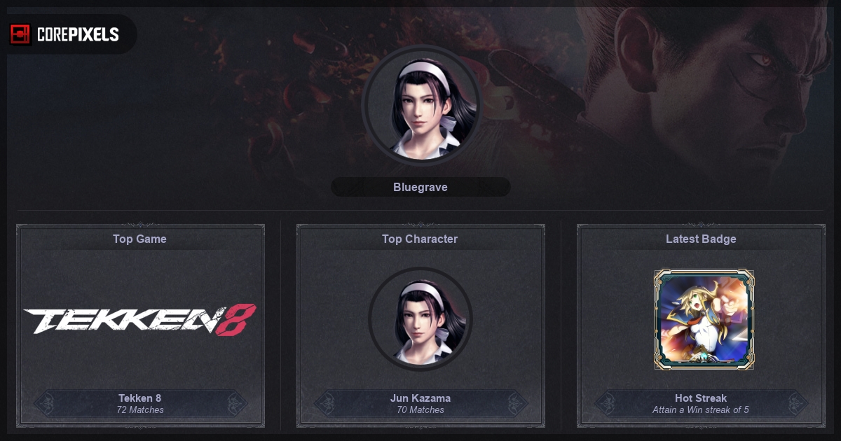 CorePixels - Bluegrave Profile