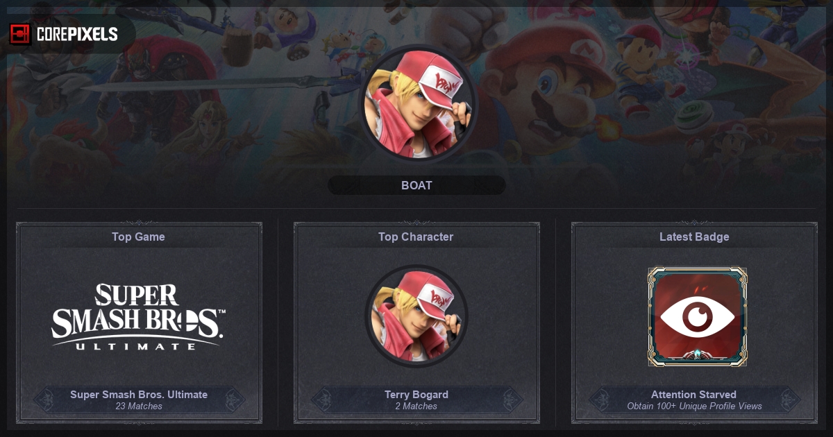 CorePixels - Boat Profile