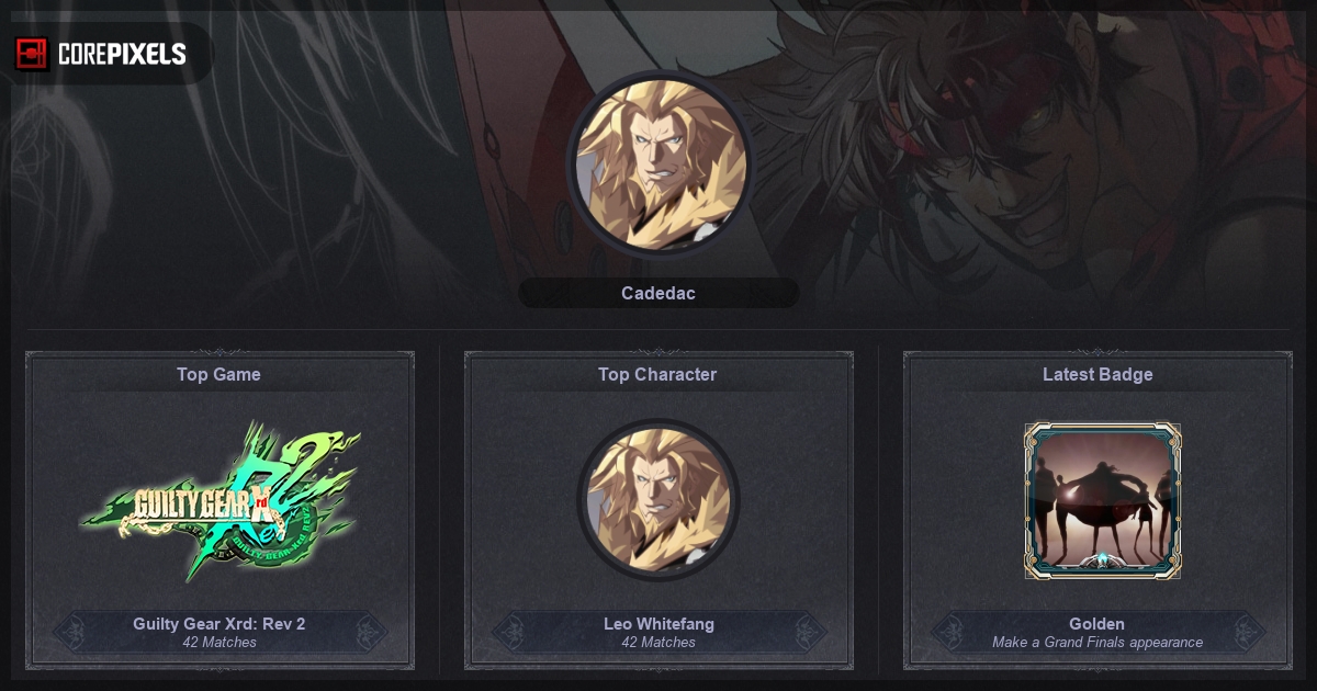 CorePixels - Cadedac Profile