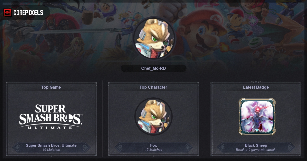 CorePixels - Chef Mo-rd Profile