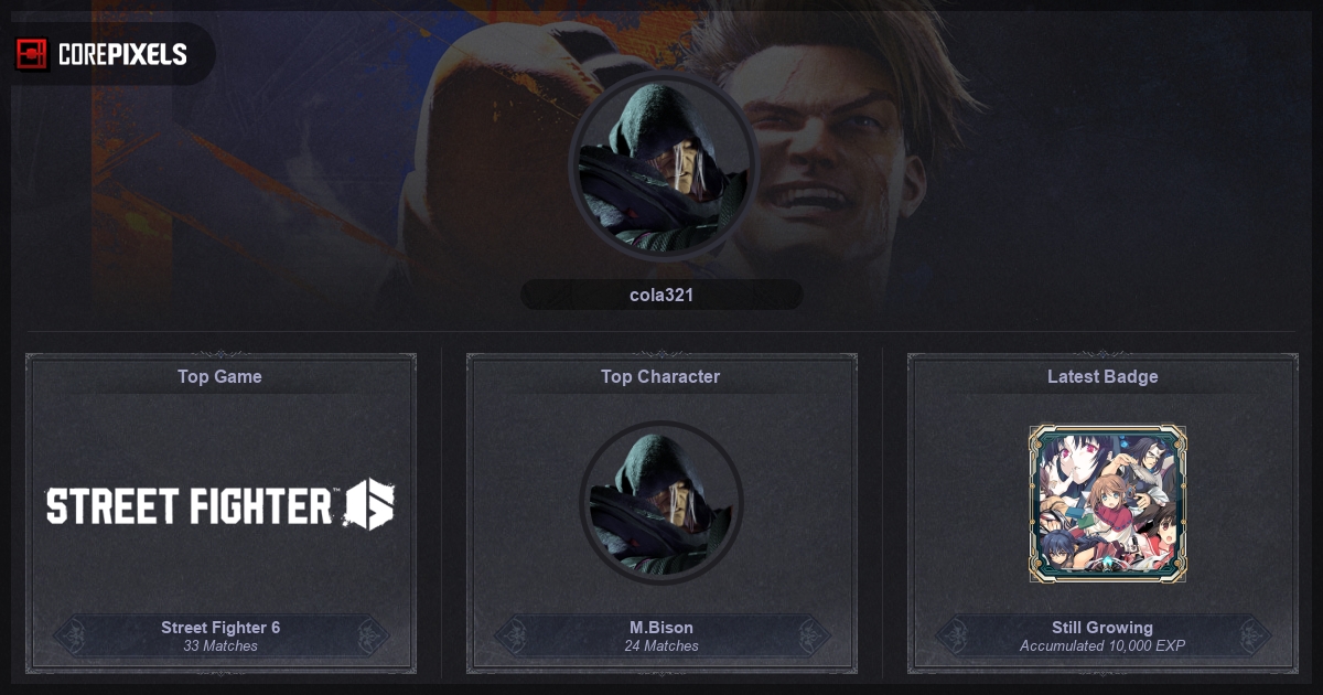 CorePixels - Cola321 Profile