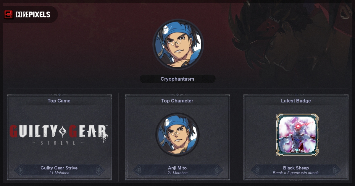 CorePixels - Cryophantasm Profile