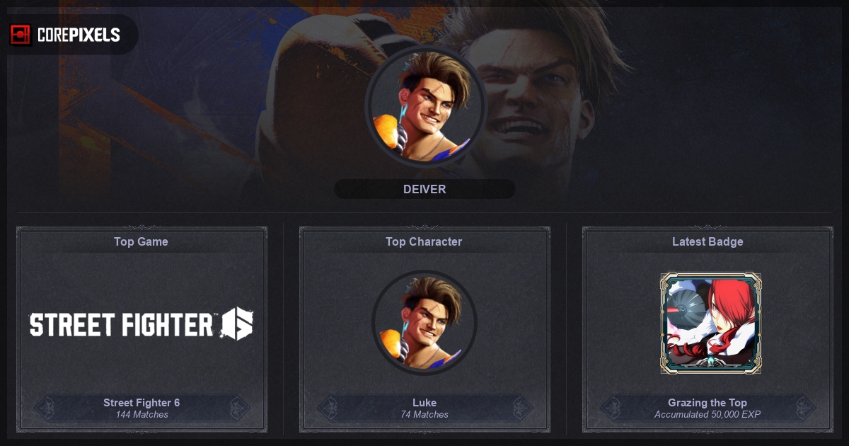 CorePixels - Deiver Profile