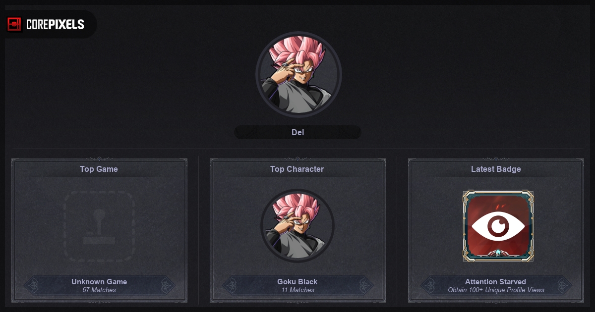 CorePixels - Del Profile