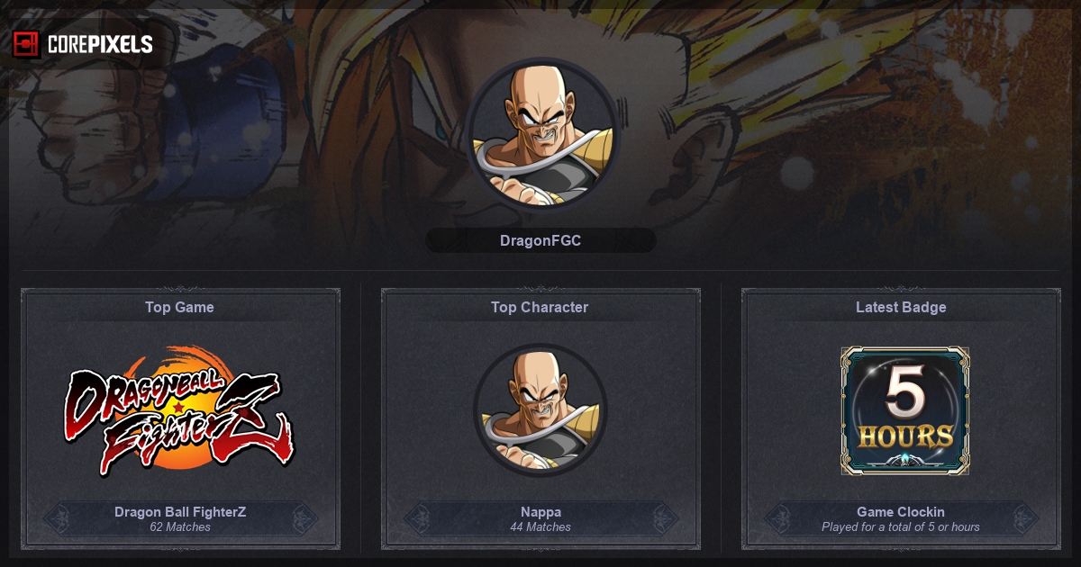 CorePixels - Dragonfgc Profile