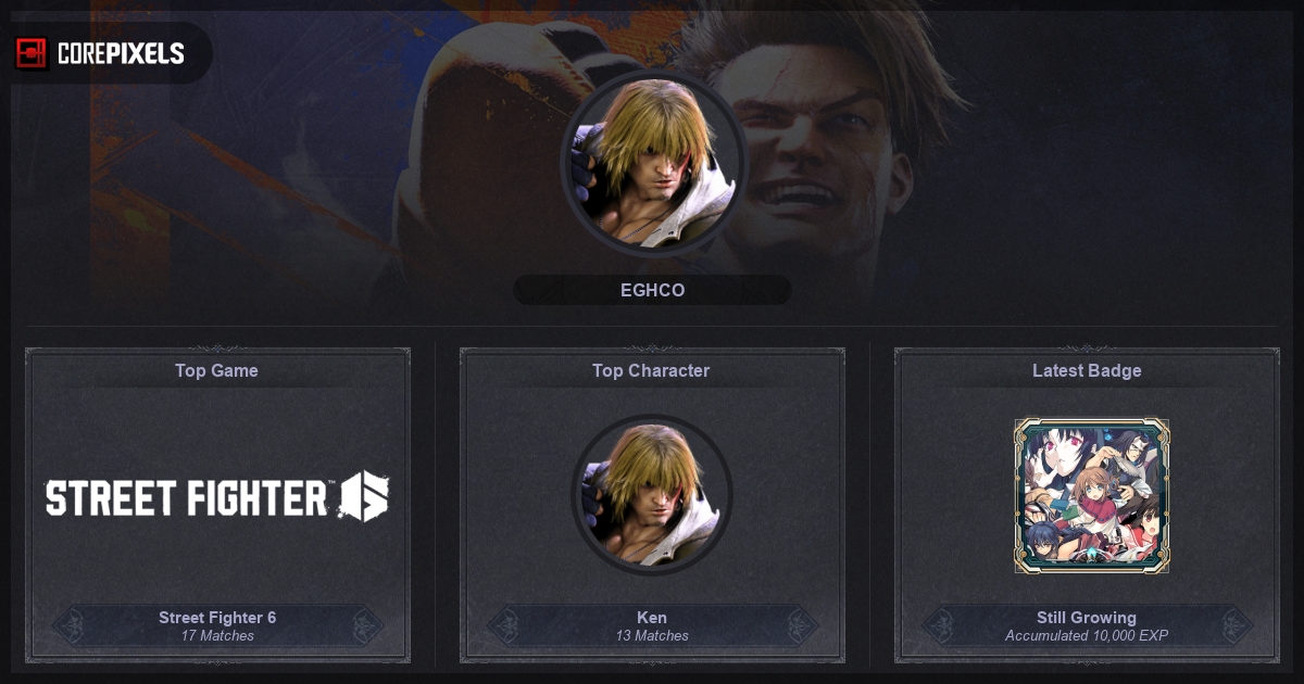 CorePixels - Eghco Profile