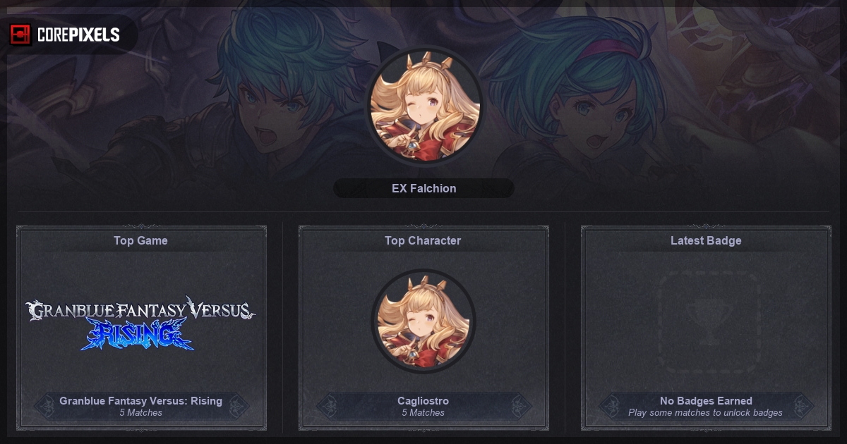 CorePixels - Ex Falchion Profile