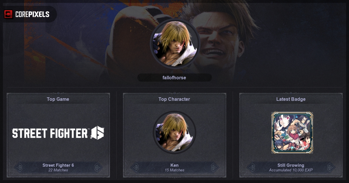 CorePixels - Fallofhorse Profile