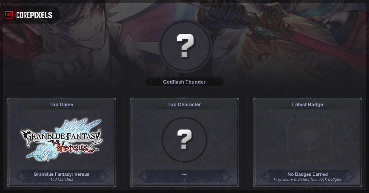 CorePixels - Godflash Thunder Profile