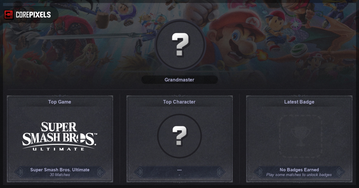 CorePixels - Grandmaster Profile