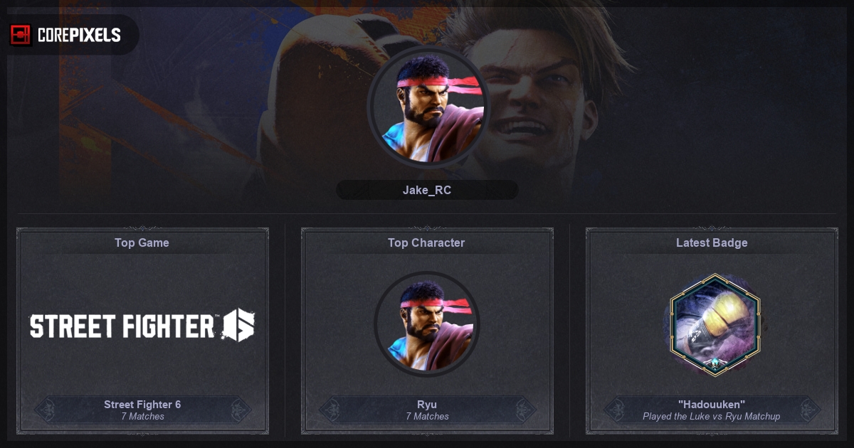 CorePixels - Jake Rc Profile