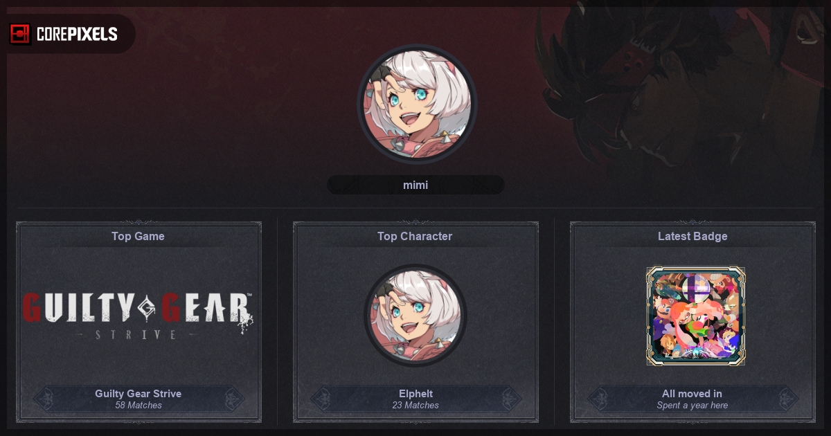 CorePixels - Mimi Profile