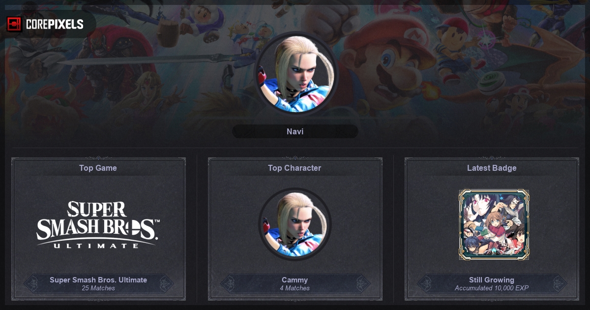 CorePixels - Navi Profile