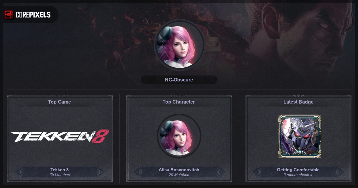 CorePixels - Ng-obscure Profile