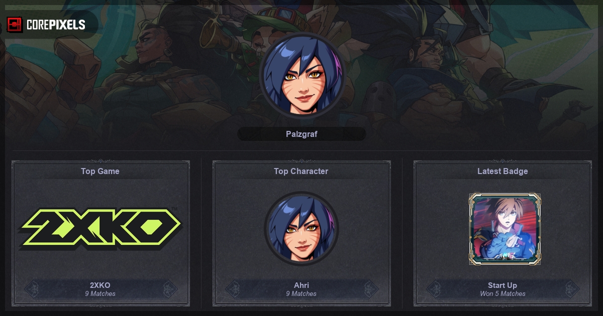 CorePixels - Palzgraf Profile