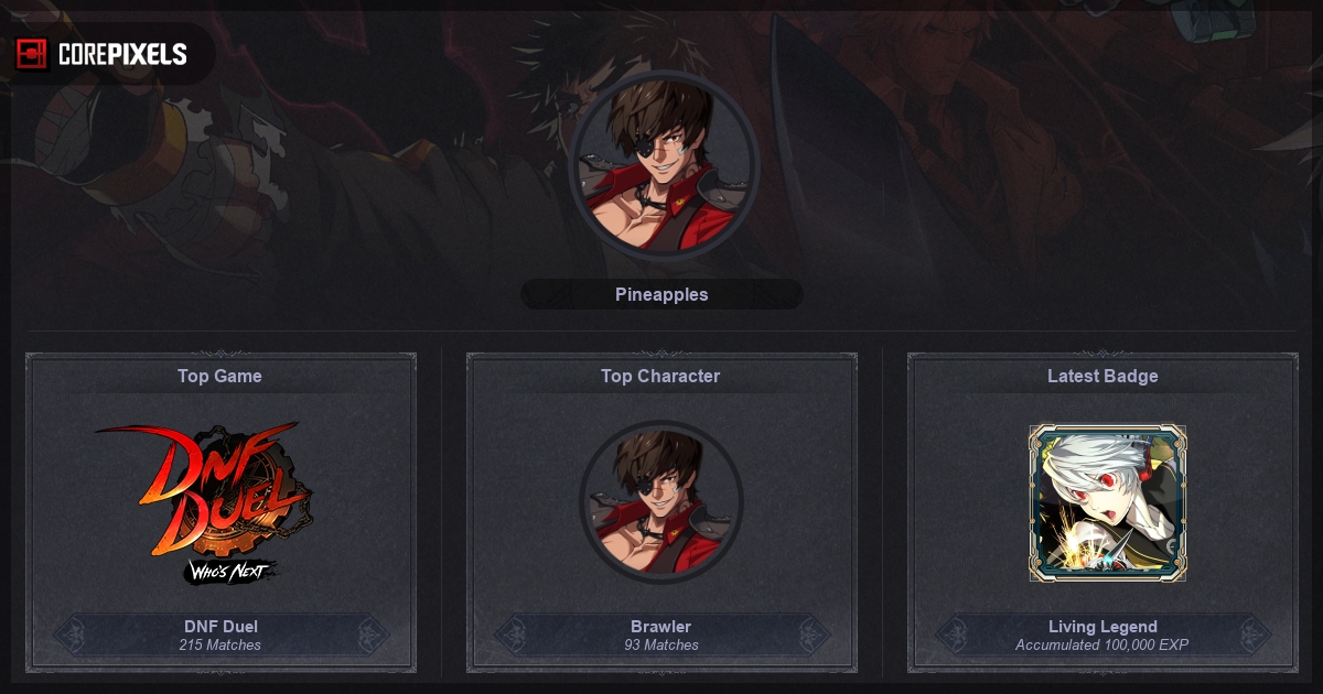 CorePixels - Pineapples Profile