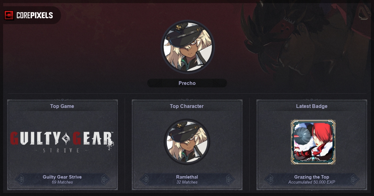 CorePixels - Precho Profile