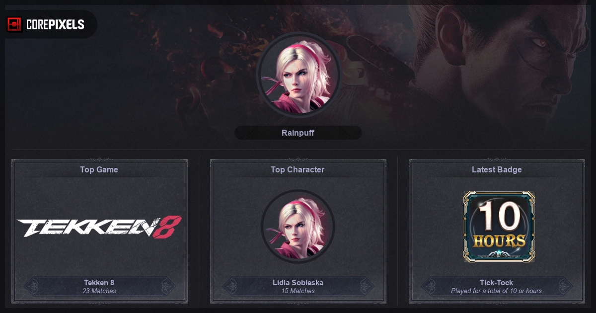 CorePixels - Rainpuff Profile