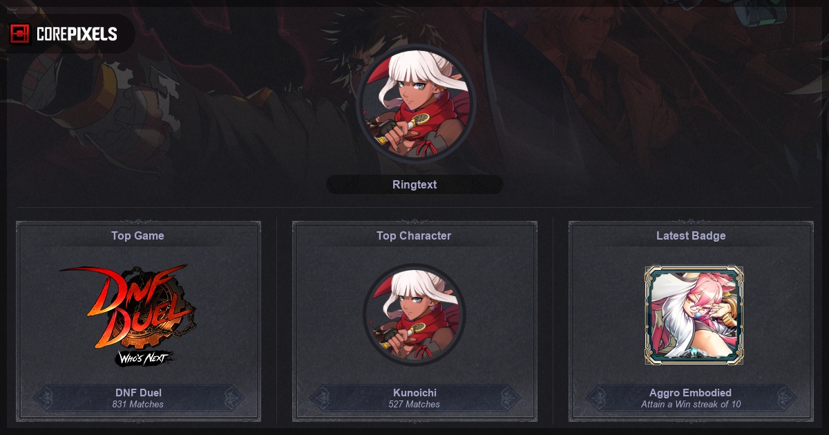 CorePixels - Ringtext Profile