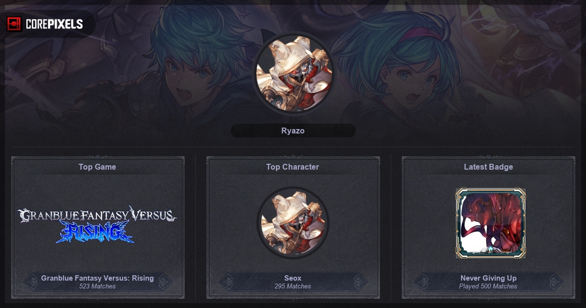 CorePixels - Ryazo Profile