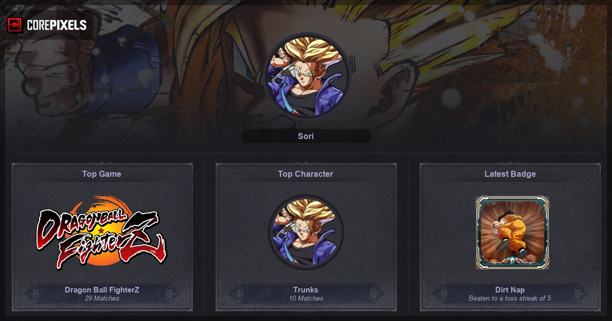 CorePixels - Sori Profile