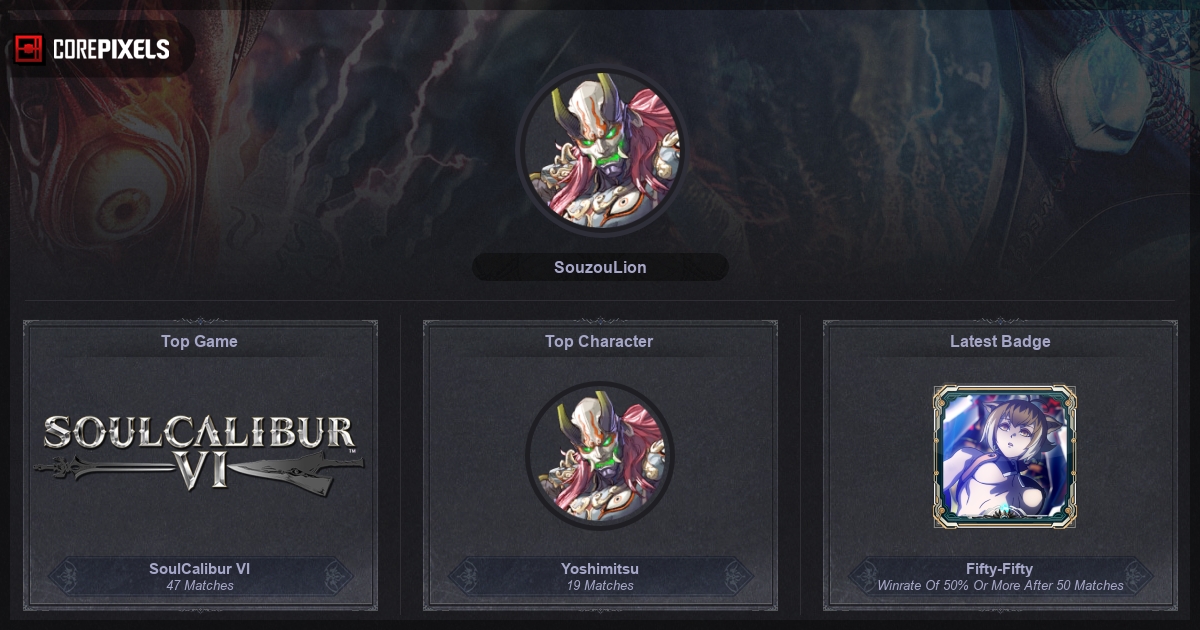 CorePixels - Souzoulion Profile