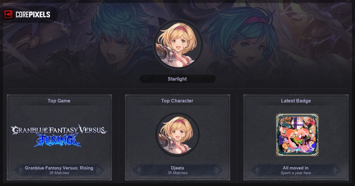 CorePixels - Starlight Profile