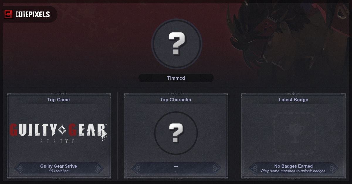CorePixels - Timmcd Profile